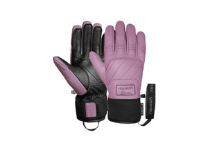 4060485606421 - Skihandschuhe REUSCH Legacy R-TEX XT Damen Gr 10 rosa schwarz 50% Polyester 50% Rindsleder mehrfarbig Handschuhe mit wasserdichter atmungsaktiver Funktion 4060485606421 - Skihandschuhe REUSCH Legacy R-TEX XT Damen Gr 10 rosa schwarz 50% Polyester 50% Rindsleder mehrfarbig Handschuhe mit wasserdichter atmungsaktiver Funktion