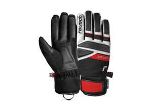 4060485608210 - Skihandschuhe REUSCH Thunder R-TEX XT Damen Gr 105 schwarz 80% Polyester 14% Ziegenleder 3% Polyurethan 3% Elasthan unifarben Handschuhe mit wasser- und winddichter Membran 4060485608210 - Skihandschuhe REUSCH Thunder R-TEX XT Damen Gr 105 schwarz 80% Polyester 14% Ziegenleder 3% Polyurethan 3% Elasthan unifarben Handschuhe mit wasser- und winddichter Membran