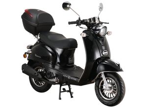 4250274101989 - Motorroller Venus 50 ccm 45 km h EURO 5 schwarz inkl Topcase