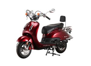 4250274102634 - Motorroller Retro Firenze 125 ccm 85 km h EURO 5 weinrot