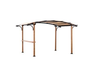 0047793314761 - Sunjoy Stoff Pergola Pavillon SKUTA - 259cm x 406cm beige