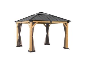 4262376580111 - Sunjoy Netz für Zedernholz Gazebo 336cm x 394cm