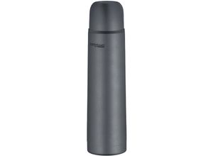 5010576983015 - Isolierflasche THERMOCAFÉ TC EVERYDAY Edelstahlkörper spülmaschinenfest graphite grau mat H295cm Edelstahl Kunststoff Silikon Trinkflaschen mit Twist & Pour Lid und Trinkbecher (nicht isoliert)