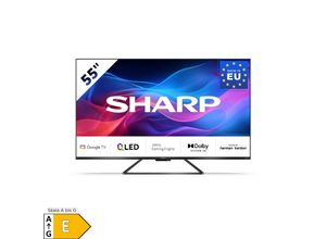 5905683270915 - SHARP 55GR8265E – 55 Zoll Fernseher 4K UHD QLED Google TV – 144Hz Dolby Vision IQ Dolby Atmos - Solar-Fernbedienung