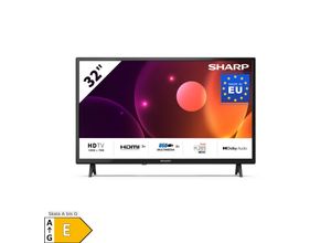 5903802465969 - SHARP 32FA2E - 32 Zoll Fernseher (80 cm) HD Ready TV ohne Internet - LED Non-Smart TV (HDMI ARC USB inkl Receiver)