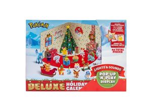 0191726406907 - Pokémon - Adventskalender - DELUXE mit 16 exklusiven Pokémon Weihnachts-Figuren