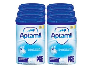 4056631002575 - Aptamil Anfangsmilch Pre 800 g 6er Pack