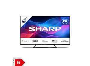 5905683270892 - SHARP 43GR8265E – 43 Zoll Fernseher 4K UHD QLED Google TV – 144Hz Dolby Vision IQ Dolby Atmos HDMI eARC VRR & ALLM