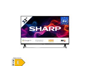 5905683271691 - SHARP 32GF2265E - 32 Zoll Fernseher (80 cm) HD Ready Google TV - LED Smart TV (HDMI ARC HDR10 Receiver Bluetooth)