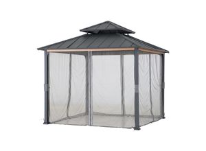 4262376581095 - Sunjoy Netz für Zedernholz Gazebo 300cm x 300cm