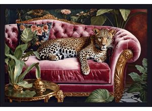 4019449528392 - Gerahmtes Bild BIG CAT COUCH