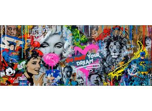 4019449529726 - Glasbild GRAFFITI MARYLIN