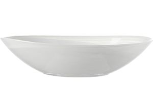 4045037311985 - Dekoschale LEONARDO ALABASTRO 22 cm oval 4er-Set weiß Ø22cm Glas Dekoschalen