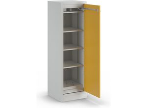 4260281962503 - Feuerbeständiger Gefahrstoffschrank Typ 30 1-türig HxBxT 1935 x 595 x 595 mm LaCont