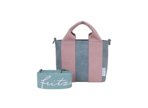 4059065275805 - Schultertasche FRITZI AUS PREUSSEN Fritzi Bini Jive Blackini Damen Gr B H T 20cm x 155cm x 7cm blau rosa Polyurethan (PU) unifarben Taschen mit breiten Webbing-Schulterriemen 4059065275805 - Schultertasche FRITZI AUS PREUSSEN Fritzi Bini Jive Blackini Damen Gr B H T 20cm x 155cm x 7cm blau rosa Polyurethan (PU) unifarben Taschen mit breiten Webbing-Schulterriemen