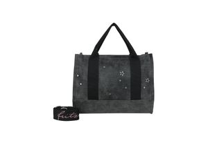 4059065276086 - Henkeltasche FRITZI AUS PREUSSEN Tote Bag Limited Full of Stars Damen Gr B H T 40cm x 295cm x 14cm anthrazit Polyurethan (PU) unifarben Taschen mit tollen Sternnieten 4059065276086 - Henkeltasche FRITZI AUS PREUSSEN Tote Bag Limited Full of Stars Damen Gr B H T 40cm x 295cm x 14cm anthrazit Polyurethan (PU) unifarben Taschen mit tollen Sternnieten