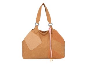 4059065276529 - Henkeltasche FRITZI AUS PREUSSEN Izzy Medium Limited Happy Damen Gr B H T 16cm x 34cm x 45cm braun Polyurethan (PU) bestickt Taschen mit moderner und weicher Flockung 4059065276529 - Henkeltasche FRITZI AUS PREUSSEN Izzy Medium Limited Happy Damen Gr B H T 16cm x 34cm x 45cm braun Polyurethan (PU) bestickt Taschen mit moderner und weicher Flockung