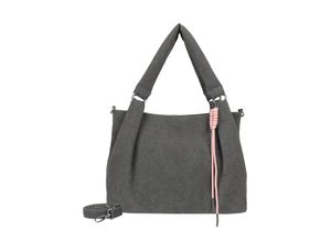 4059065275942 - Henkeltasche FRITZI AUS PREUSSEN Sue03 Suede Jacky Soft Dark Anthra Damen Gr B H T 12cm x 285cm x 37cm beige anthrazit Lederimitat unifarben Taschen mit abnehmbarer Makramee-Schnur 4059065275942 - Henkeltasche FRITZI AUS PREUSSEN Sue03 Suede Jacky Soft Dark Anthra Damen Gr B H T 12cm x 285cm x 37cm beige anthrazit Lederimitat unifarben Taschen mit abnehmbarer Makramee-Schnur