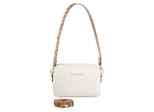 8054942221629 - Mini Bag VALENTINO BAGS ALEXIA Damen Gr B H T 23cm x 16cm x 6cm weiß Lederimitat Taschen Damen Handtasche Schultertasche Umhängetasche mit Logo-Emblem