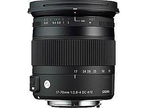 0085126884550 - Gebraucht 17-70mm f 28-4 DC Makro OS HSM Contemporary - Nikon Kompatibel Zustand Schwer gebraucht