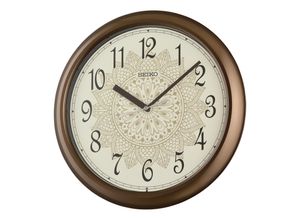 4517288701803 - Wanduhr SEIKO bronzefarben Wanduhren Ø 325cm QuarzuhrWohnzimmerEsszimmerKücheArbeitszimmerBüro Flur 4517288701803 - Wanduhr SEIKO bronzefarben Wanduhren Ø 325cm QuarzuhrWohnzimmerEsszimmerKücheArbeitszimmerBüro Flur