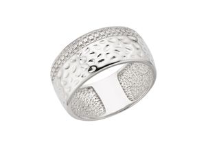 4006046328036 - Zeeme Silber Ring 925 - Sterling Silber Zirkonia weiß Glänzend (Größe 020 (637))