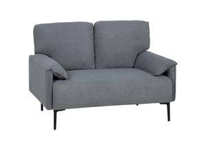 4255826860055 - 2-Sitzer-Sofa Polyester Metall