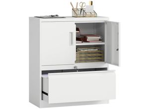 4255826860321 - Aktenschrank Stahl