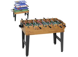 4255826863414 - SPORTNOW Multi Spieltisch MDF Kunststoff