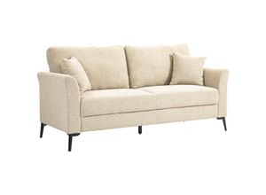 4255633598738 - 2 Sitzer Sofa Polyester Schaumstoff