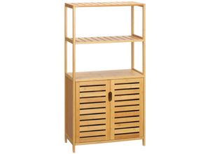 4255826826433 - Badezimmerschrank Bambus