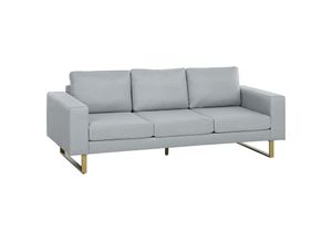 4255826815055 - 3-Sitzer-Sofa Polyester Schaumstoff