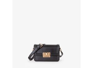 8054942818744 - Umhängetasche VALENTINO BAGS FLAP BAG FLOREN Damen Gr B H T 19cm x 13cm x 85cm schwarz Lederimitat Taschen Damen Schultertasche Handtasche mit goldfarbenen Details