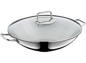 4000530701442 - Wok Macao Wokpfanne mit Glasdeckel Induktion Pfannen Gr Ø 36 cm silberfarben (edelstahlfarben transparent) Ø 36 cm für alle gänigen Herdarten geeignet spülmaschinengeeignet 4000530701442 - Wok Macao Wokpfanne mit Glasdeckel Induktion Pfannen Gr Ø 36 cm silberfarben (edelstahlfarben transparent) Ø 36 cm für alle gänigen Herdarten geeignet spülmaschinengeeignet
