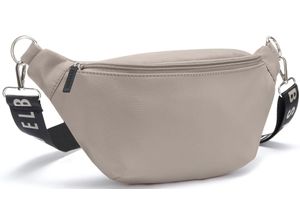 4067602384989 - Bauchtasche Umhängetasche Damen Gr B H T 26cm x 12cm x 7cm beige (sand) Textil clean unifarben Taschen Crossbody Bag Gürteltasche Brusttasche Hüfttasche VEGAN