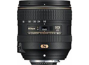 4960759029218 - AF-S NIKKOR 16-80 mm F28-40E ED VR 72 mm Filtergewinde (F Anschluss) schwarz