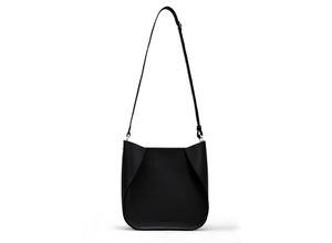 4053704055544 - Schultertasche GRETCHEN Erica Shoulderbag Damen Gr B H T 27cm x 25cm x 150cm schwarz Leder Taschen aus italienischem Rindsleder