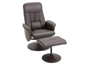 4255826836708 - Relaxsessel Metall Kunstleder