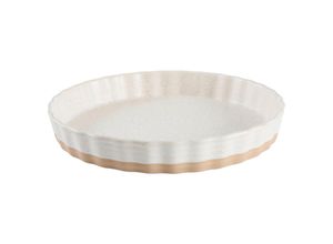 9010585707752 - Homeware Profession Auflaufform  Braun Beige  Keramik  160 L  rund  4 cm  Lfgb  backofengeeignet mikrowellengeeignet  Kochen
