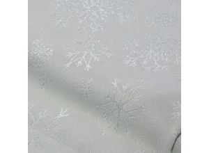 4022236372597 - Jacquard Schneekristalle mit Glitzergarn hellgrau silber