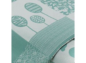 4022236388680 - Tischwäsche-Jacquard Oster-Patch hellpetrol-color