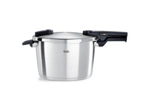 4009209401287 - Schnellkochtopf FISSLER Vitaquick Premium Töpfe Gr 8 l + Ø 26 cm + Höhe 215 cm silberfarben Schnellkochtöpfe Premium Qualität – Made in Germany