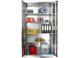 4260336540441 - Edelstahl-Universalschrank mit 4 Böden 1800 x 800 x 500 mm