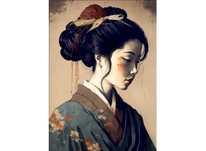 4019449510397 - Aludibondbild GEISHA II