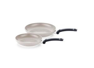4009209404172 - Pfannen-Set Ceratal® Classic Set 2tlg Pfanne 24cm+28cm Aluminium (Set 2-tlg Pfanne 24 cm + Pfanne 28 cm) ceratal Beschichtung cookstar Allherdboden  Made in Germany grau