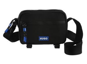 4063546787992 - Umhängetasche HUGO BLUE Vytal R_EW Zip Damen Gr B H T 195cm x 135cm x 6cm schwarz Polyamid unifarben Taschen Herren-Umhängetasche Schultertasche Brusttasche