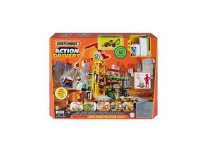 0194735156559 - Action Drivers Matchbox Baustelle HPD63 Zubehörset für Spielzeugautos 0194735156559 Mattel GAMES
