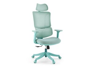 4064323108221 - Home Office Bürostuhl Ergomy Colore Stoff   Netzstoff mit Armlehnen (höhenverstellbar)