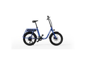 5905683273671 - SHARP BD03EBL - faltbares e-Bike - 20 Zoll Klapprad (250W 104 Ah Batterie 7-Gang 25km h bis zu 40km) - blau