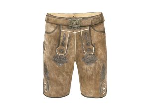 4262518820723 - Kurze Wildbock Lederhose Vincent